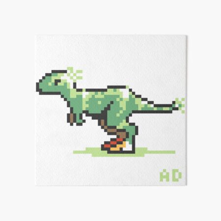 "8-bit T-Rex" Art Board Print for Sale by e-pona | Redbubble