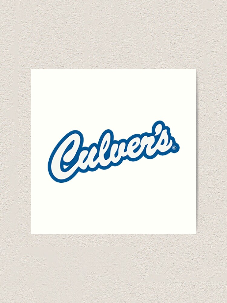 "Culver's Logo" Art Print by sydneykeiner | Redbubble