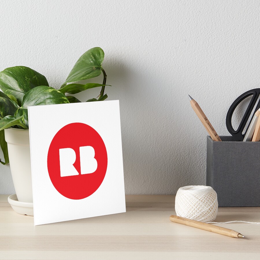 "Redbubble Logo" Art Board Print for Sale by Redbubble | Redbubble