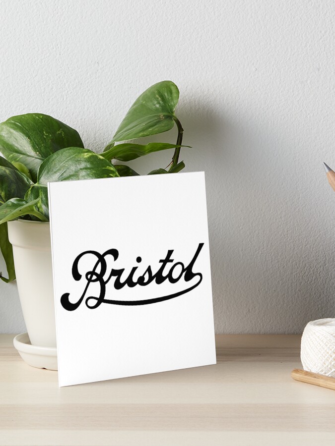 "Bristol Scroll Logo - Dark" Art Board Print for Sale by kpizzle ...