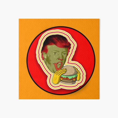 "Ronald McDonald Trump" Art Board Print for Sale by kingthoyle | Redbubble