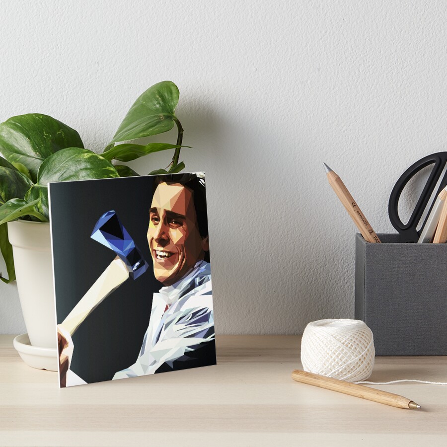 "Patrick Bateman" Art Board Print by alberts5 | Redbubble
