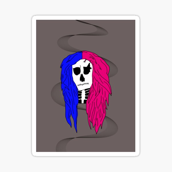 "Half and Half " Sticker for Sale by savanna0615 | Redbubble