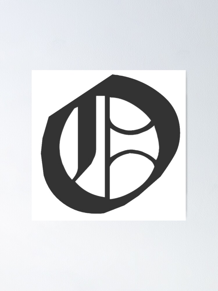 "O - Old English Lettering - O" Poster for Sale by VintageTeesNow ...