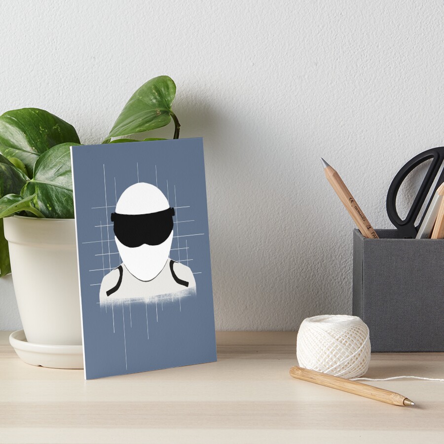 "The Stig" Art Board Print by pixelspin | Redbubble
