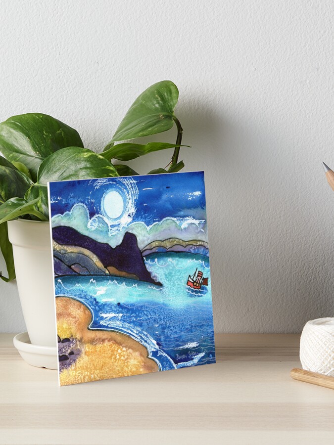 "Ricket's head, Pembrokeshire, Wales" Art Board Print for Sale by ...
