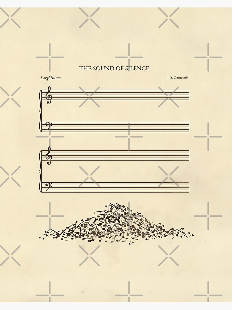 "The Sound of Silence" Art Board Print for Sale by quick-brown-fox ...