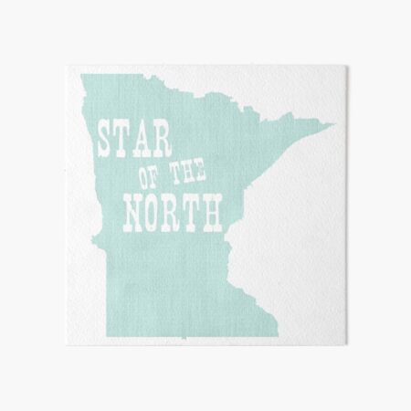 "Minnesota State Motto Slogan" Art Board Print for Sale by surgedesigns ...