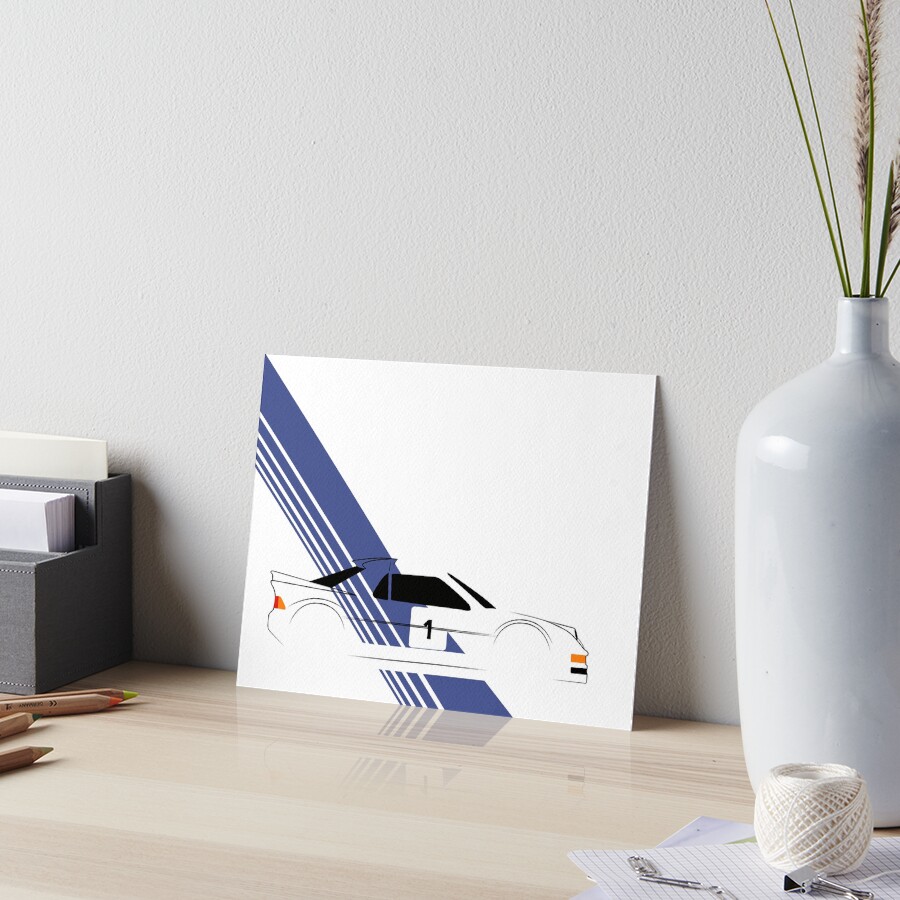 "Group B Rally Car livery" Art Board Print for Sale by ApexFibers ...