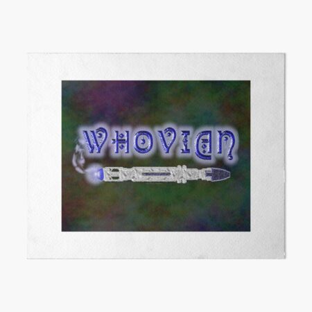 "Whovian Screwdriver" Art Board Print by JBonnetteArt | Redbubble