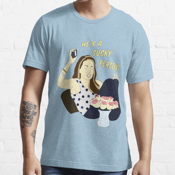 "he's a sucky person!" T-shirt for Sale by myacideyes | Redbubble | the ...