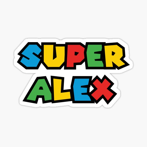 Name Alex Stickers | Redbubble