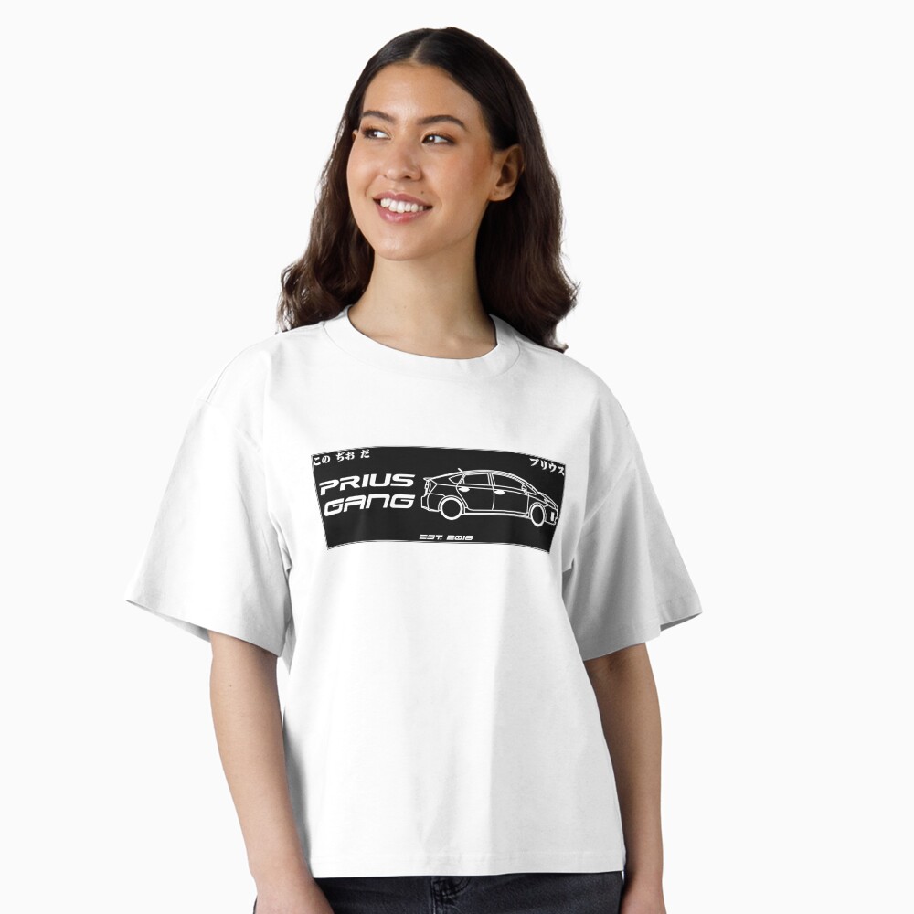 "Prius Gang - White" Sticker for Sale by LilDatsunZ | Redbubble