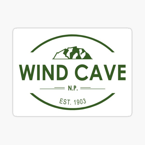 "Wind Cave National Park" Sticker by esskay | Redbubble