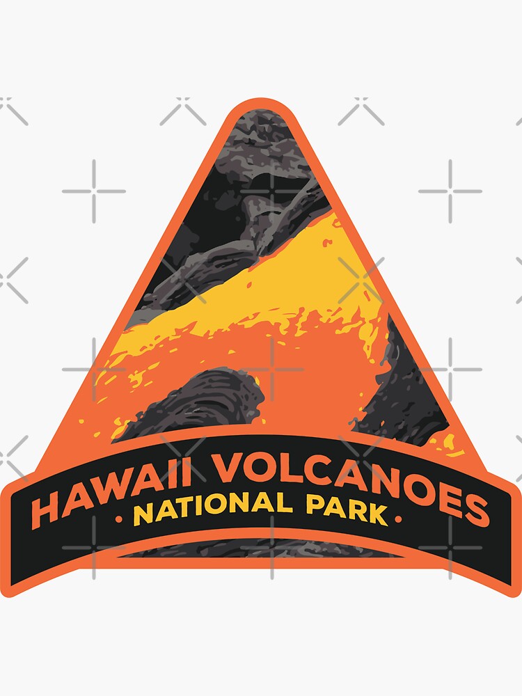 "Hawaii Volcanoes National Park" Sticker for Sale by DeadRight | Redbubble