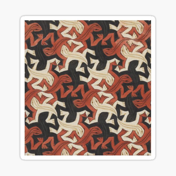 Escher Stickers | Redbubble