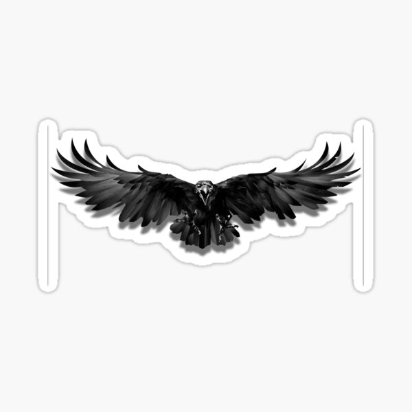 "THE CROW" Sticker for Sale by TeeAcademy | Redbubble