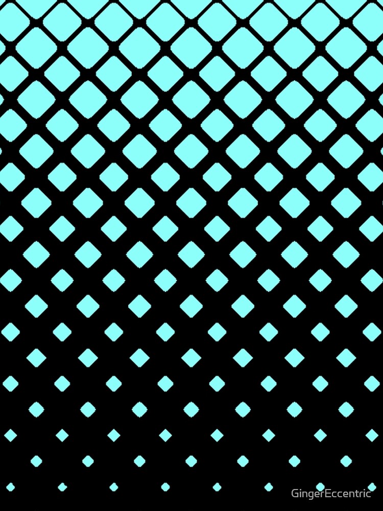Wallpaper Cyan Diamonds Azure