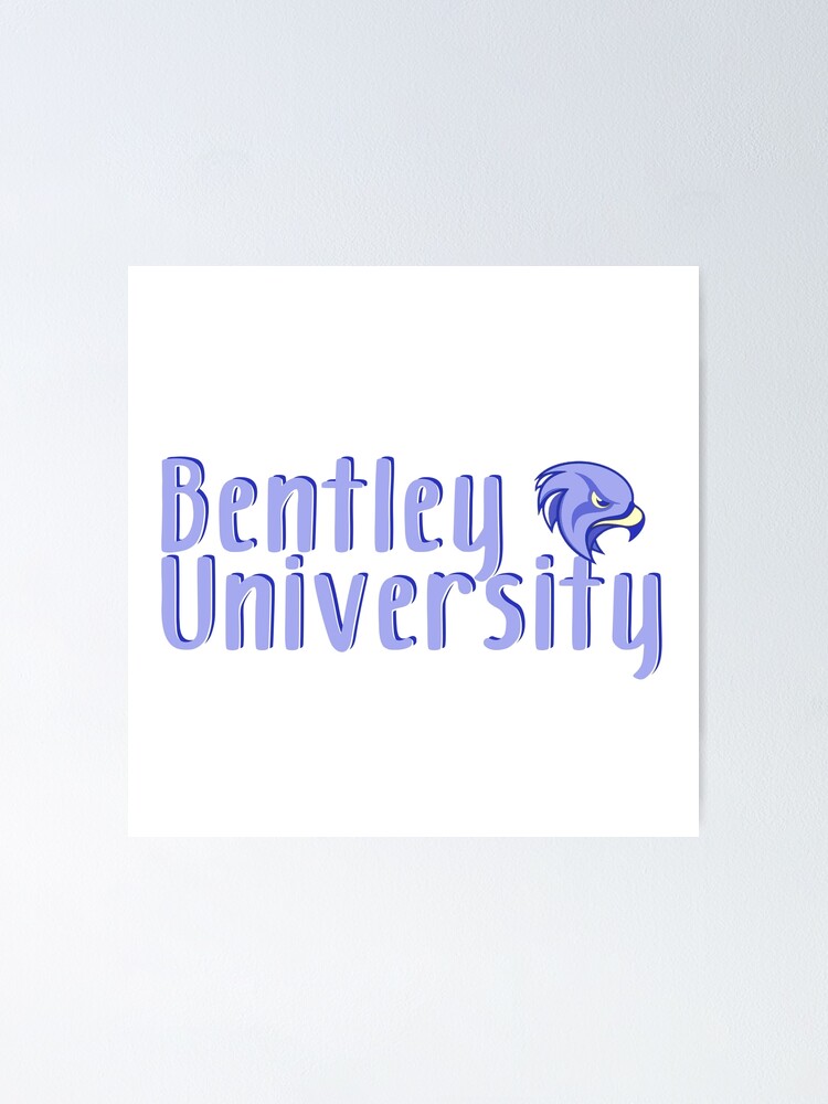 "Bentley University Sticker" Poster by JulianaSpitzner | Redbubble