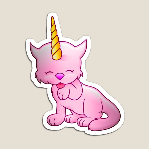 Kittycorn Magnets | Redbubble