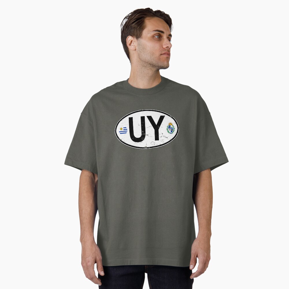 "Uruguay Oval Country Code Decal" Sticker for Sale by rogue-design ...