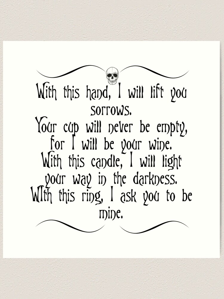 Corpse Bride Vows
