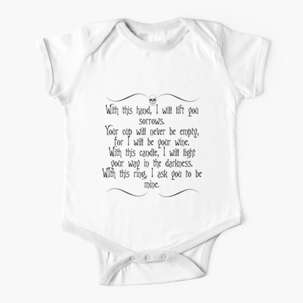 "Corpse Bride vows" Baby One-Piece for Sale by katyperrylove | Redbubble
