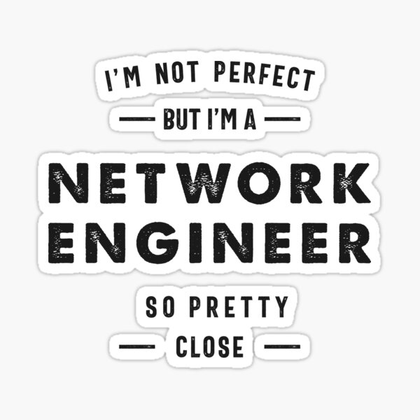 Network Engineer Stickers | Redbubble