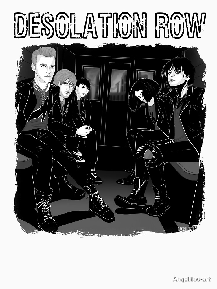 "MCR Desolation Row" T-shirt for Sale by Angellilou-art | Redbubble ...