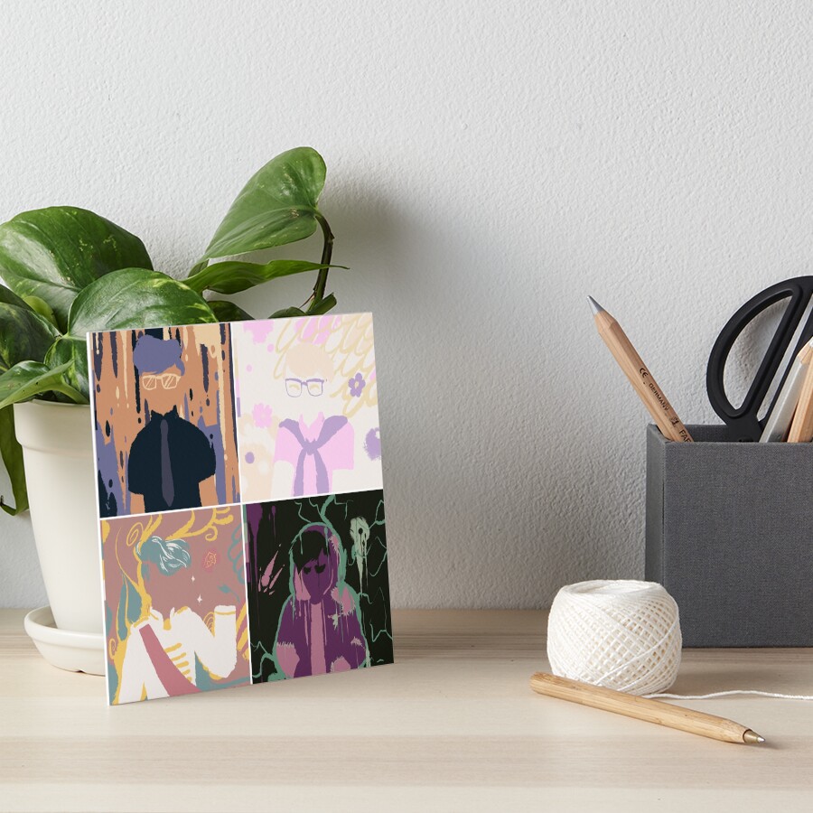 "Sanders Sides Color Palette" Art Board Print for Sale by JayOfMemory ...