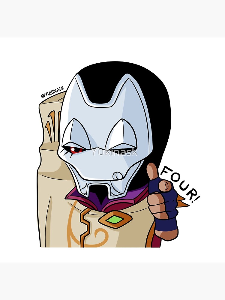 Póster «Jhin The Virtuoso Chibi» de Yukinask | Redbubble