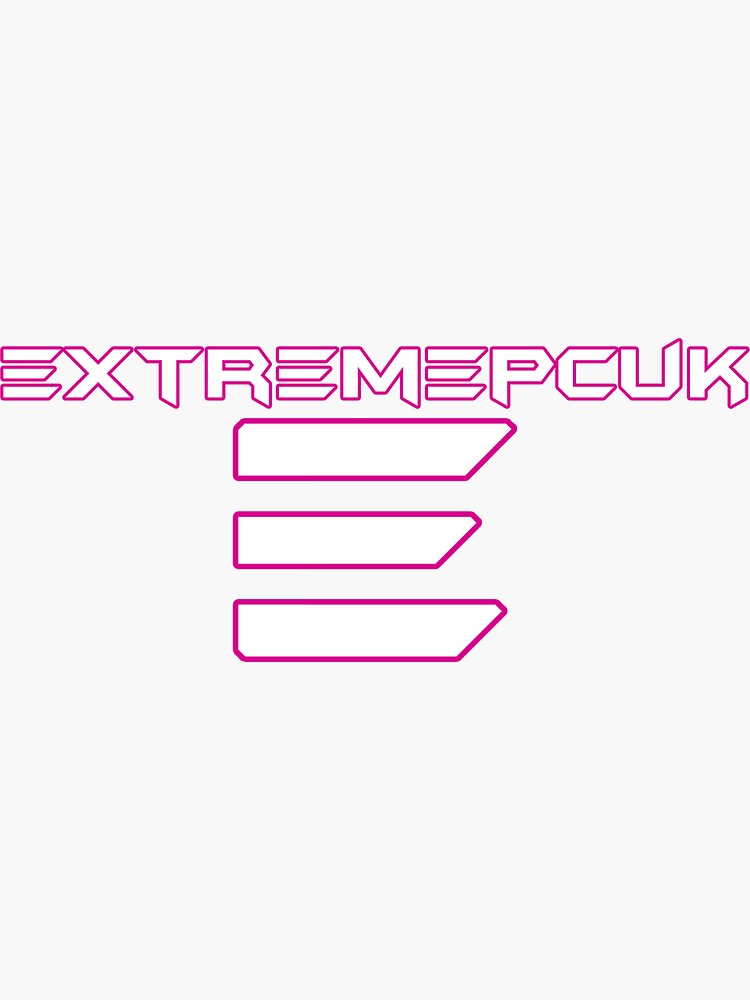 "Standard Clean Logo" Sticker for Sale by ExtremePCUK | Redbubble