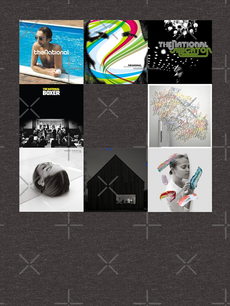 "The National - All Albums" T-shirt for Sale by TheN | Redbubble | the ...