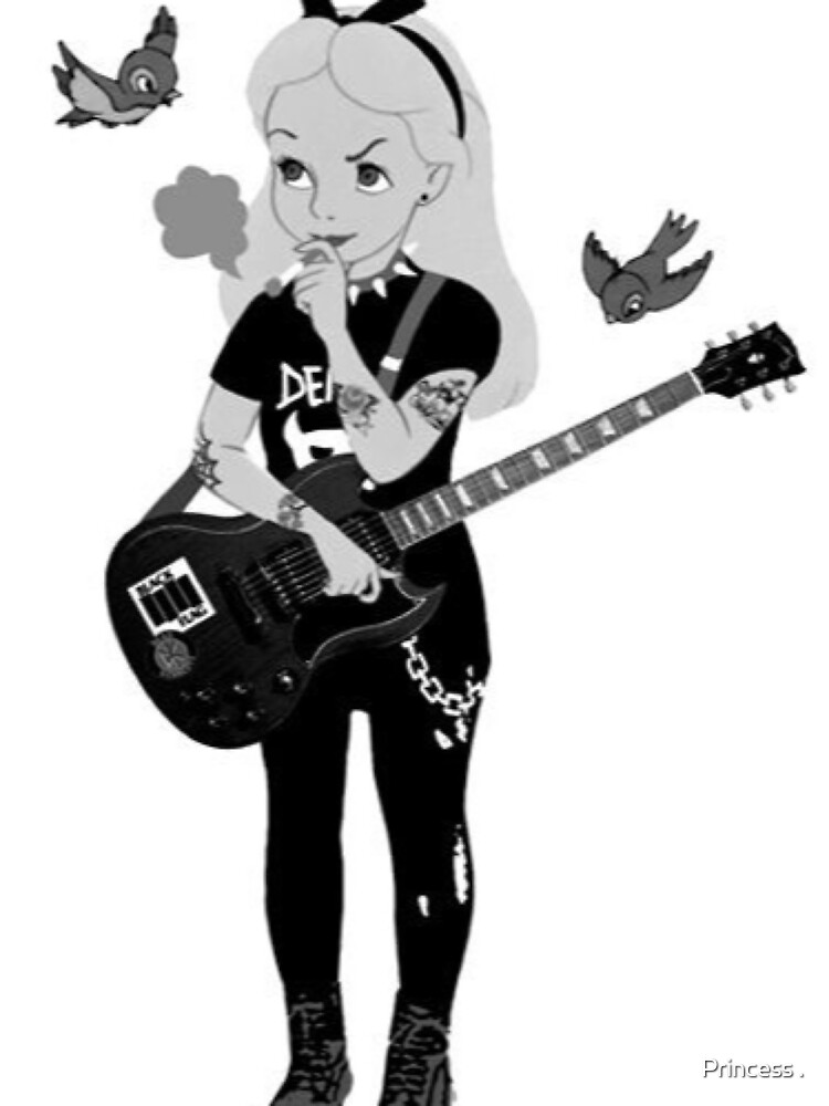 "Alice rockstar" Sticker for Sale by Shaiene | Redbubble