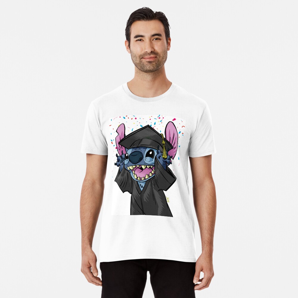 "Graduation Stitch" Sticker for Sale by stitchtoons | Redbubble