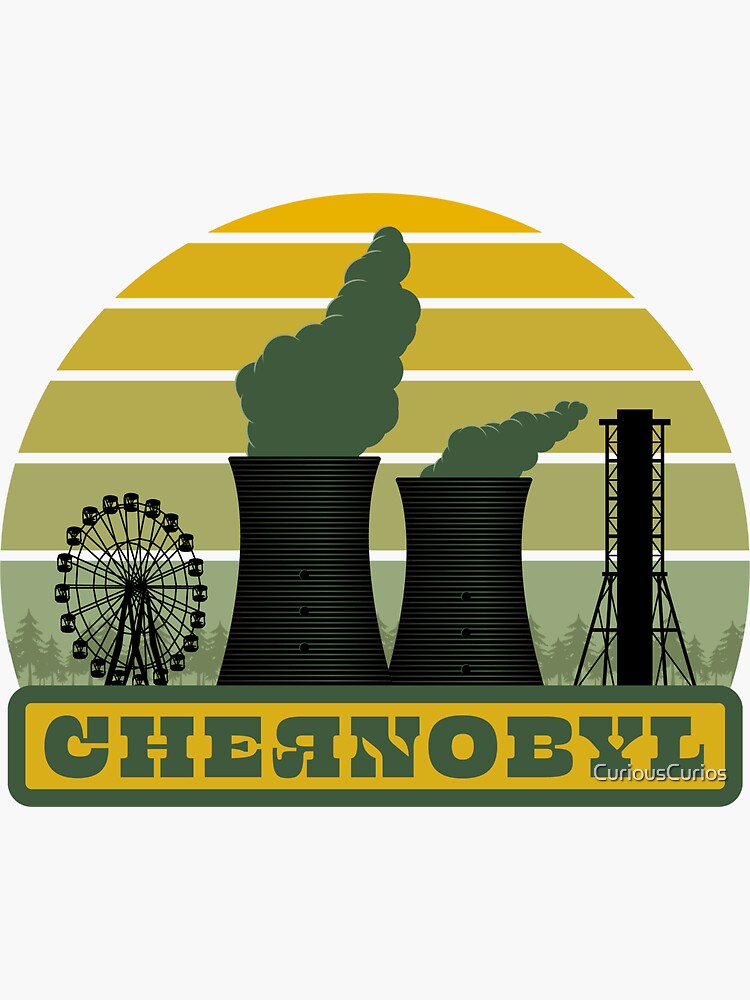 "Chernobyl Tourist" Sticker for Sale by CuriousCurios | Redbubble