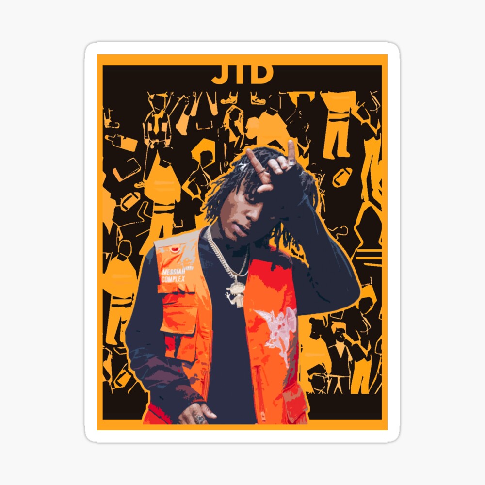 Wall Decor Home Decor music poster JID album cover posters Tracklist ...