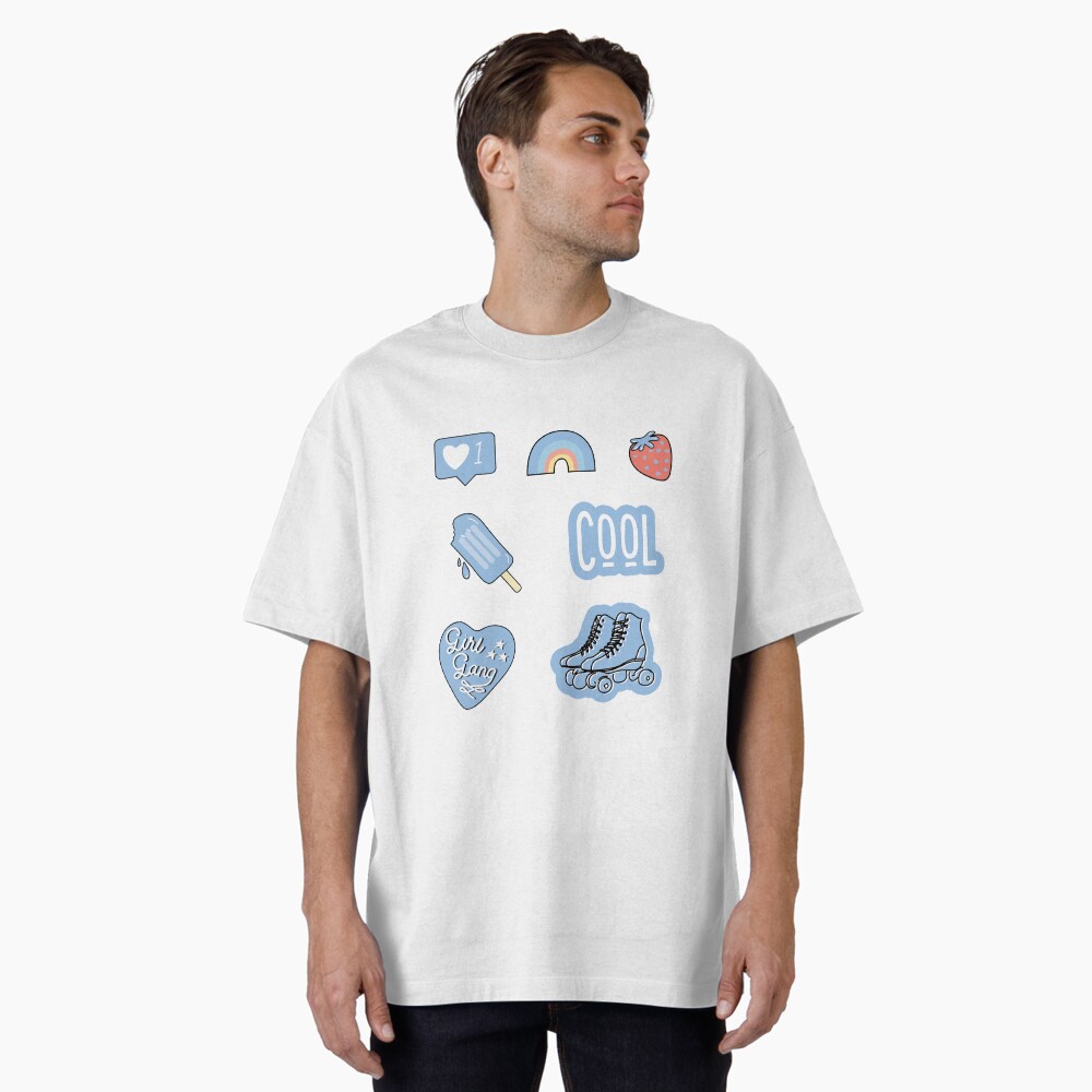 "Light Blue Sticker Pack" Sticker for Sale by The-Goods | Redbubble