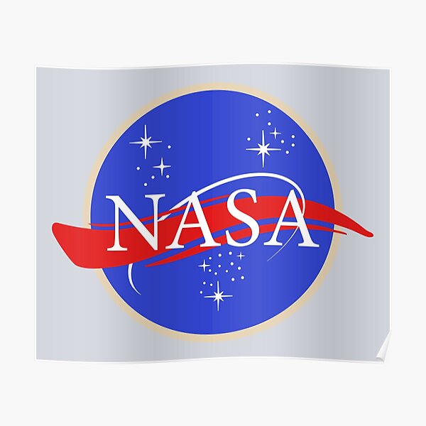 "Nasa logo" Poster for Sale by pyariu | Redbubble