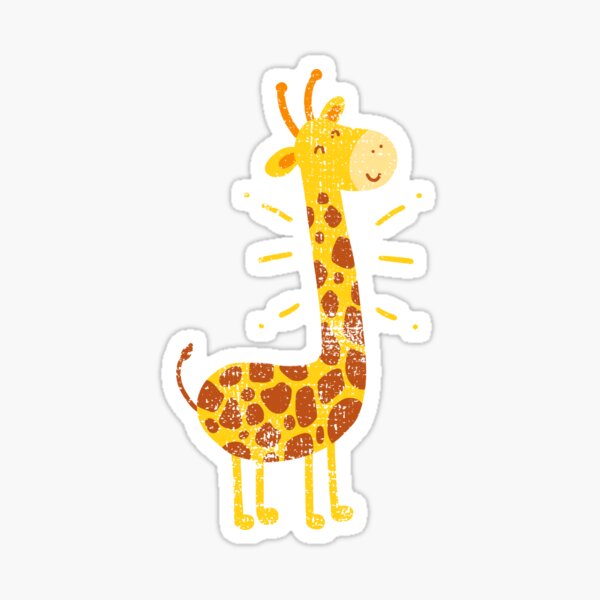 "Giraffes" Sticker by 4tomic | Redbubble