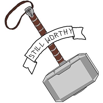 "Still Worthy " Sticker for Sale by robyniiyay | Redbubble