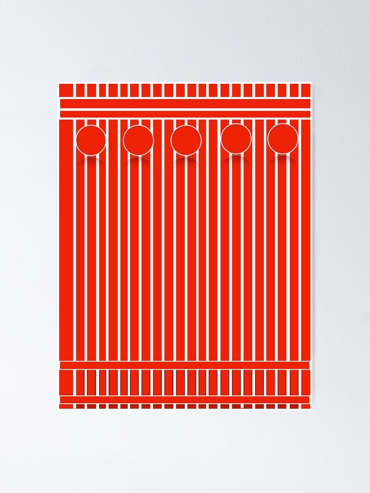 "Red is Back" Poster for Sale by montaque8 | Redbubble
