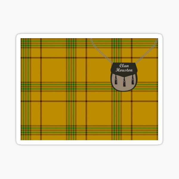 "Clan Houston surname last name Scottish Clan tartan badge crest ...
