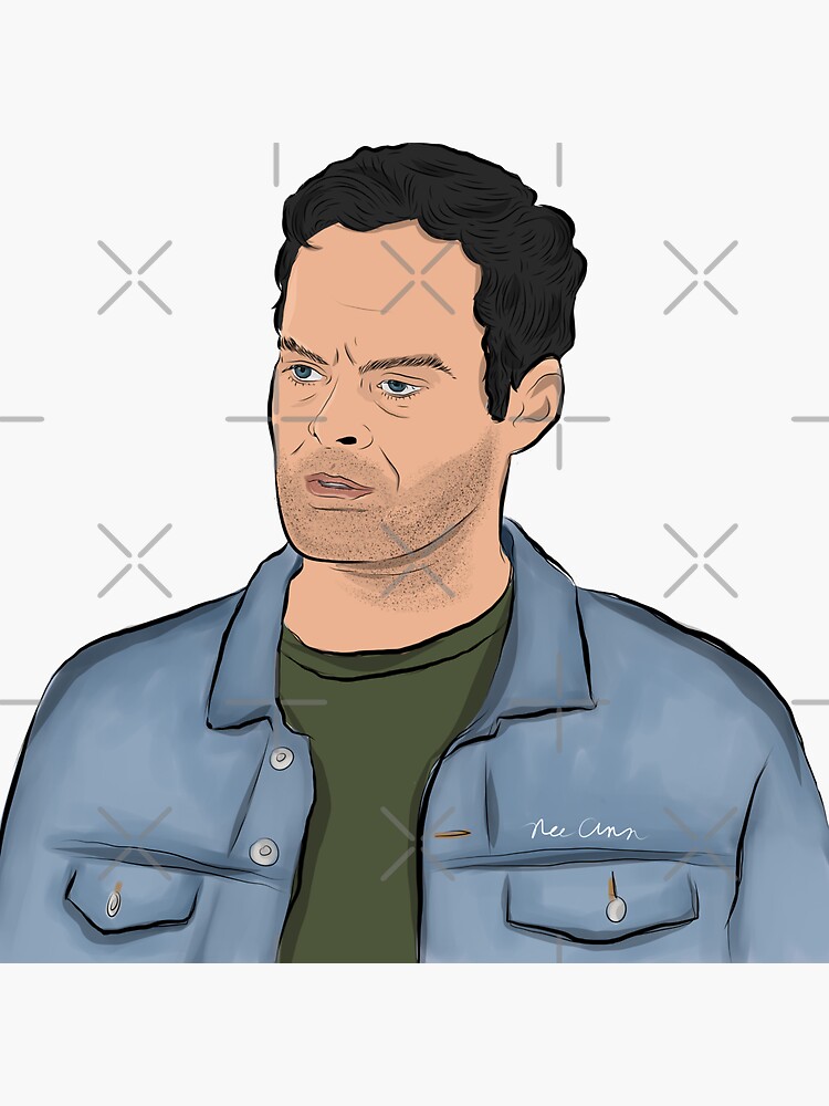 "Barry Block" Sticker by neeannn | Redbubble