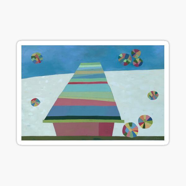 "Cannonball!" Sticker for Sale by Bludau-Art | Redbubble