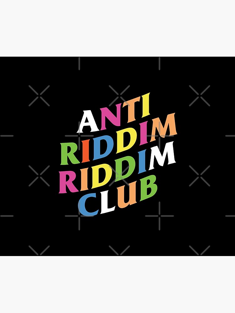 "Anti Riddim Riddim Club Rainbow Logo" Tapestry by subieliu | Redbubble