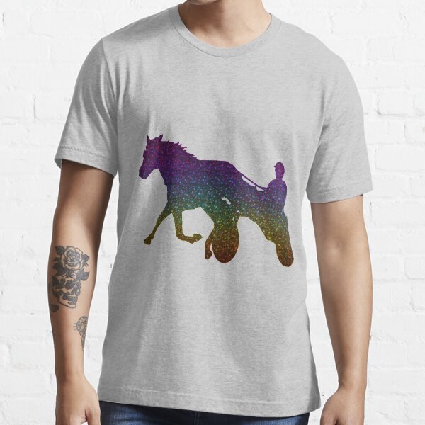 "Glitter Standardbred Race Horse" T-shirt for Sale by dhiggins1221 ...