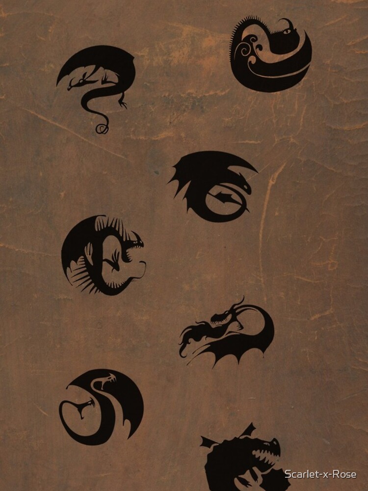"Httyd Dragon Class Symbols" iPhone Case for Sale by Scarlet-x-Rose ...