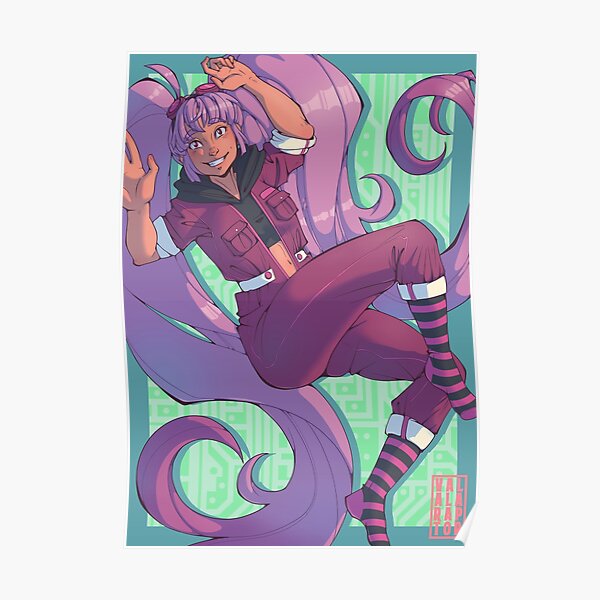 "Entrapta - New Duds" Poster for Sale by Valalaraptor | Redbubble
