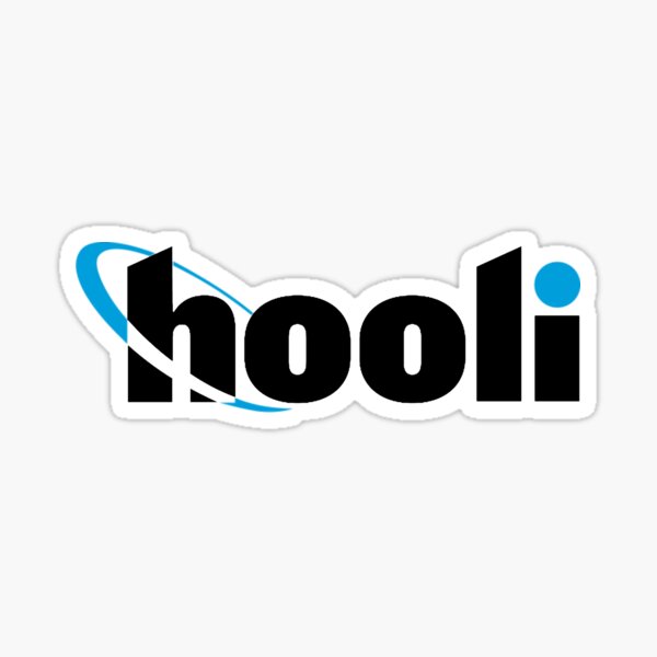 "Hooli" Sticker for Sale by symbolized | Redbubble